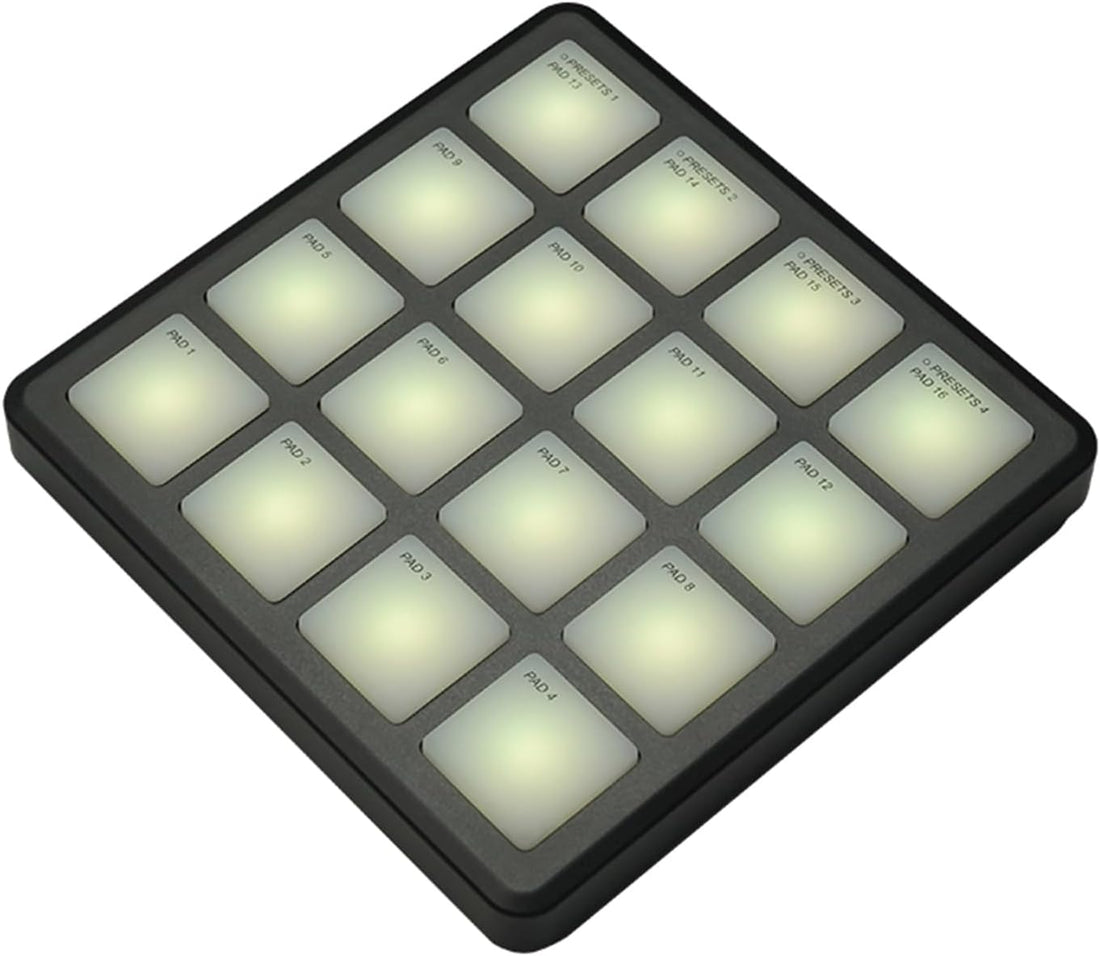 M-VAVE SMC PAD Pocket Bluetooth MIDI Pad Controller 16 Pads - DAW Comp ...