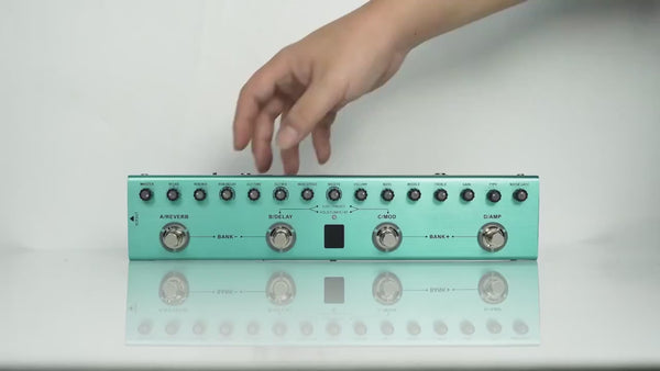 Yuimer TANK-G Latest V2 Version Multi-Effects Pedal Effector for Elect ...
