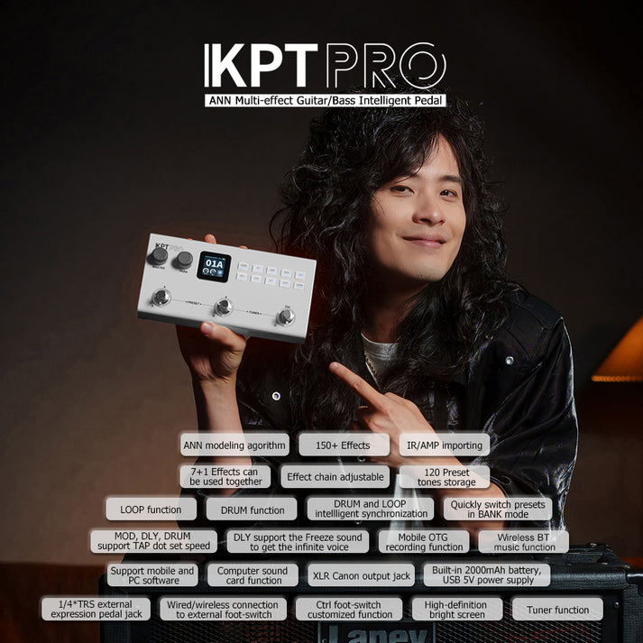 Yuimer KPT PRO Multi-effects Processor TANK G Pedal Pro Version ANN Ne ...